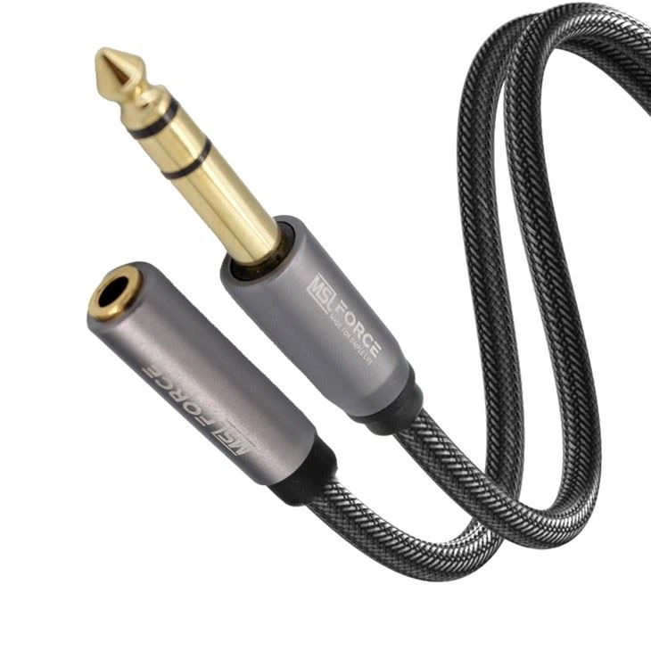 Adapter TRS 6.35mm 1/4 Male To 3.5mm 1/8 Female Stereo Jack Factory, Manufacturers, Suppliers ...