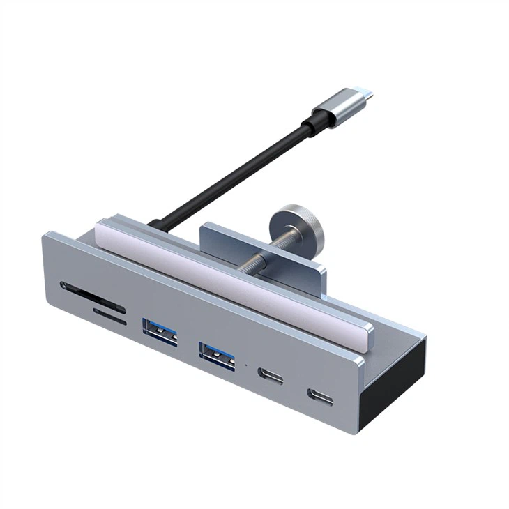 USB C Clamp HUB 4K60Hz HDMI USB C 10G Card Reader For 2021 IMAC 24inch ...